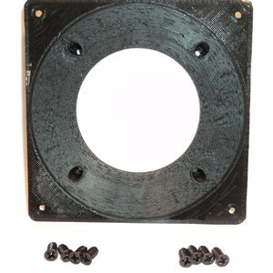 120mm to 80mm Centered Offset FAN ADAPTER Flow Converter PC Mod Custom ...