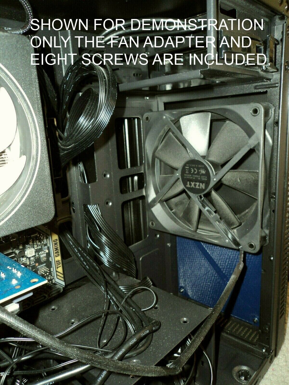 140mm to 120mm CENTERED Offset FAN Adapter Converter Change PC - Etsy