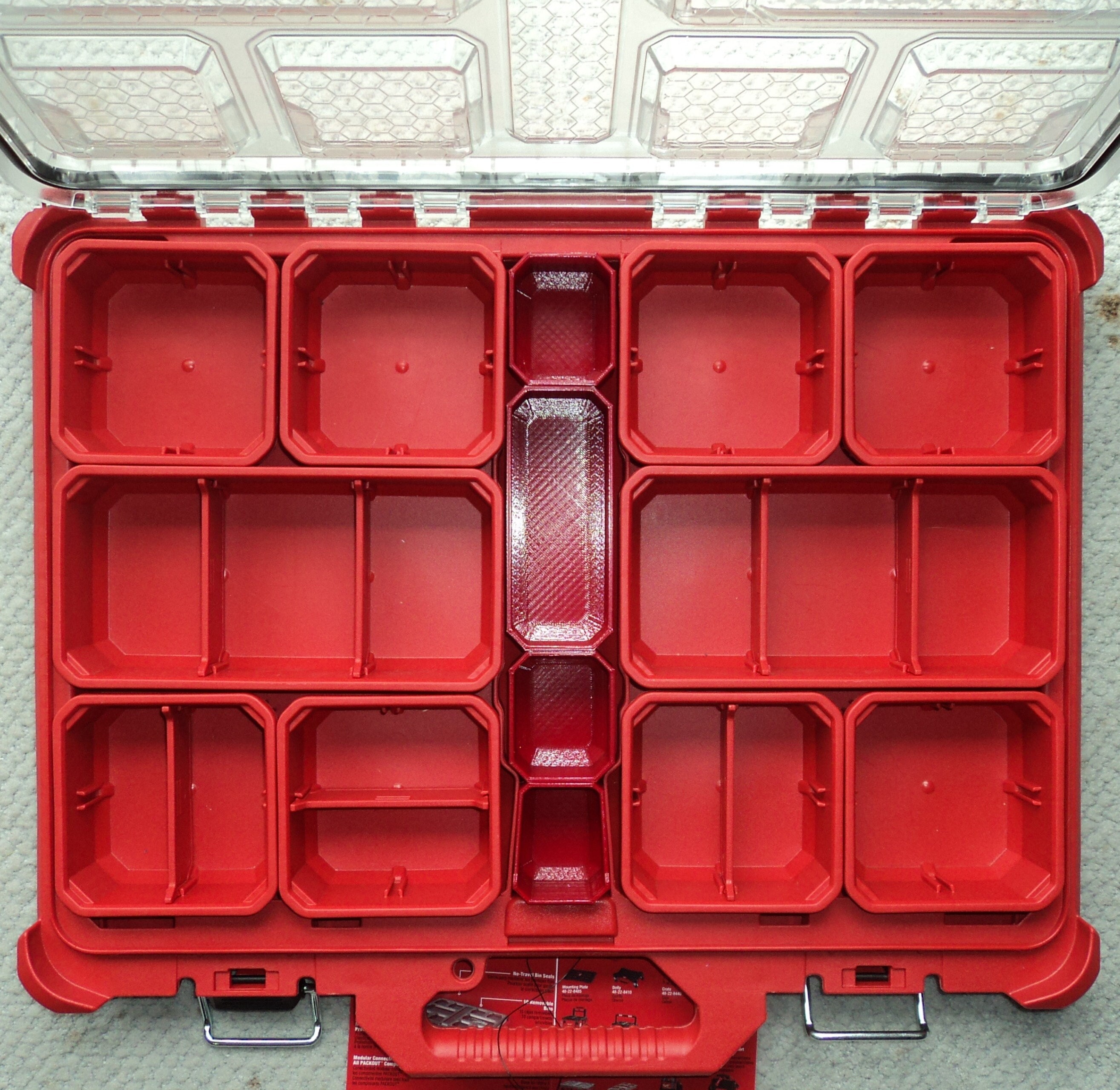 Packout low profile organizer store