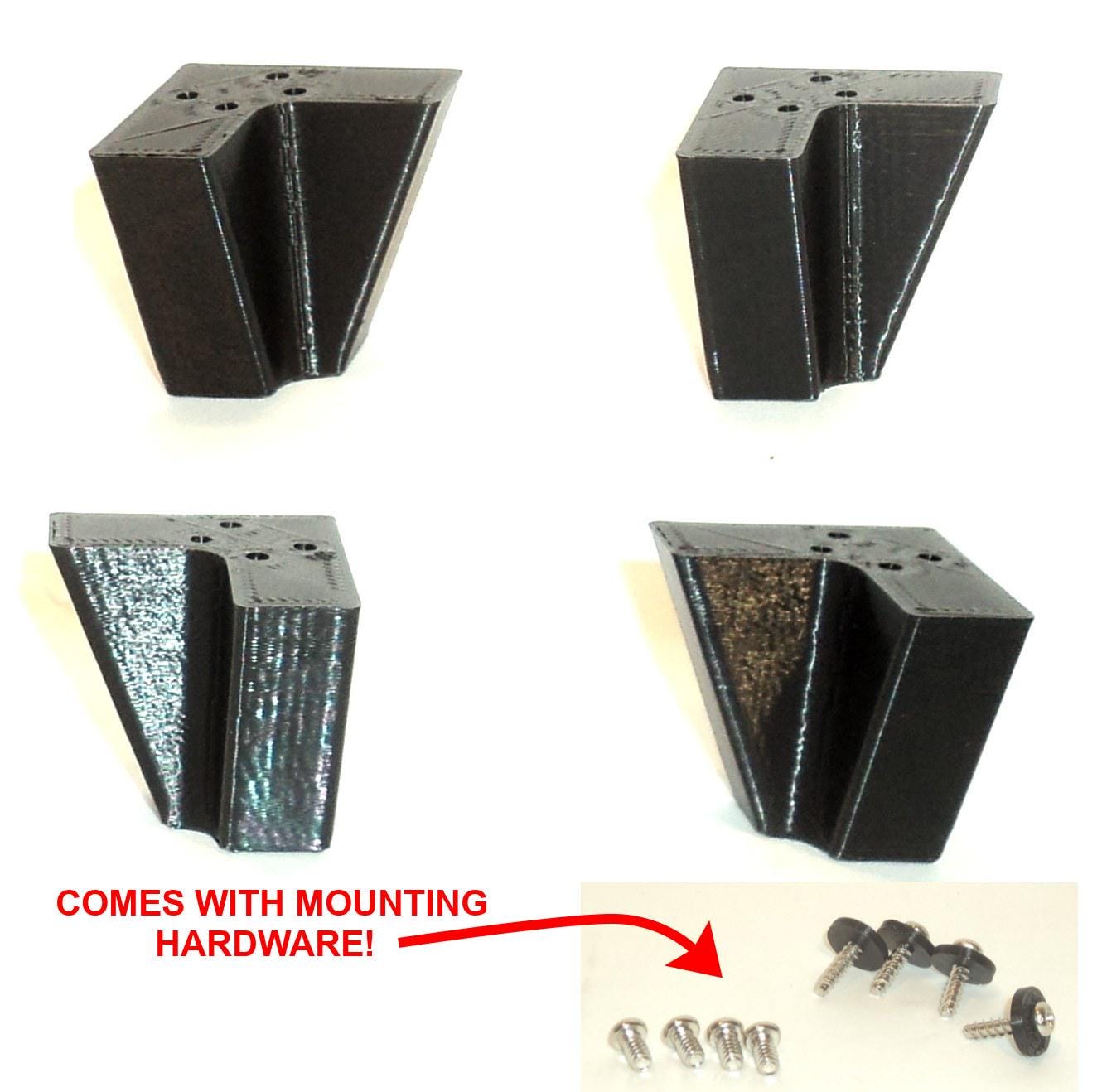 4x M2 NCASE 30mm Computer CASE FEET Extended Height Taller - Fit Fan ...
