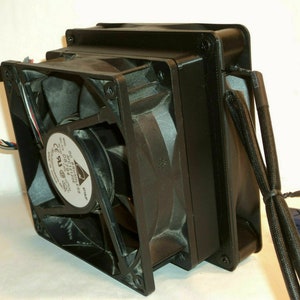 140mm to 120mm CENTERED Offset FAN Adapter Converter Change PC Modding ...