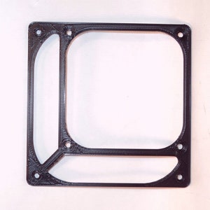 92mm Radiator to 120mm CORNER OFFSET Flat Fan Adapter Converter Change ...
