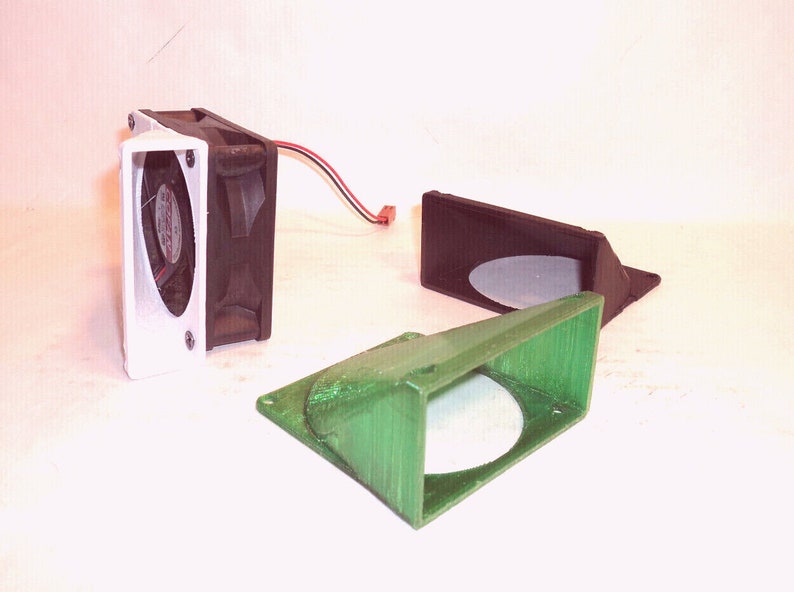 70mm Fan RIGHT Angle DUCT Cooling Fan Vent Cooler Exhaust Case - Etsy