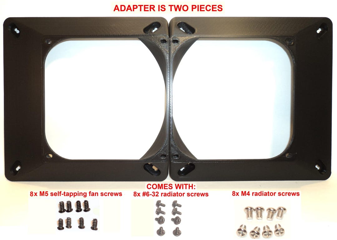280mm AIO Radiator + 2x 200mm Fans to 2x 140mm Fan Slots Mounting ...