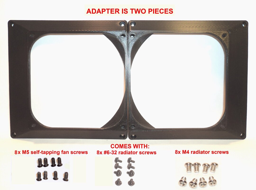 280mm AIO Radiator + 2x 180mm Fans to 2x 140mm Fan Slots Mounting ...