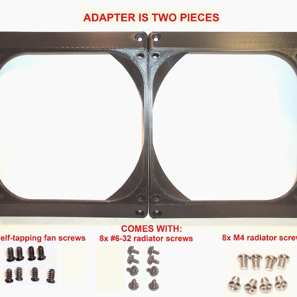 180mm to 140mm Fan Adapter - Etsy