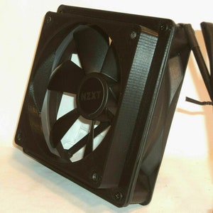 140mm to 120mm CENTERED Offset FAN Adapter Converter Change PC Modding ...