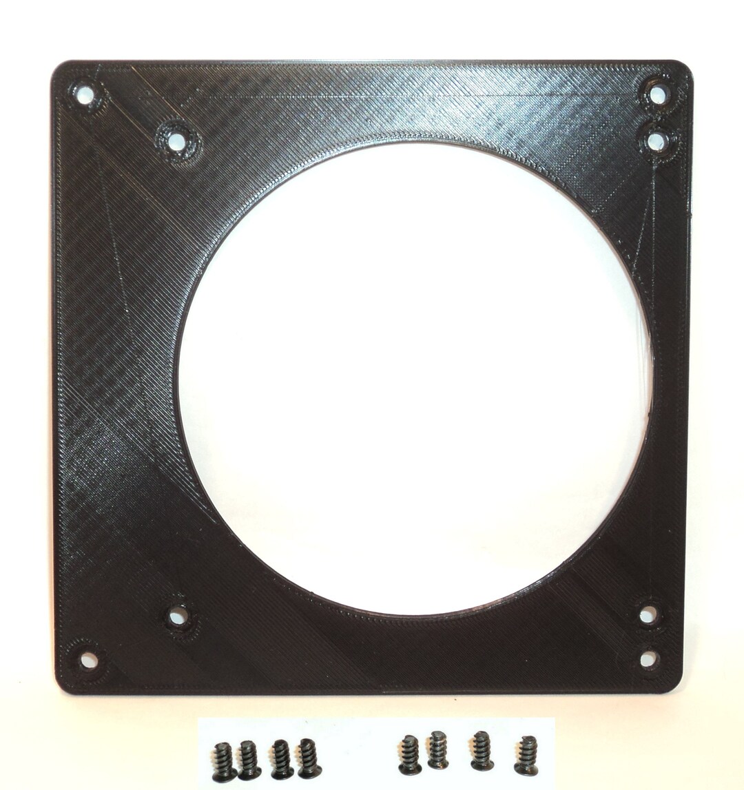 120mm to 140mm SIDE OFFSET Fan Adapter Converter Change Mounting PC ...
