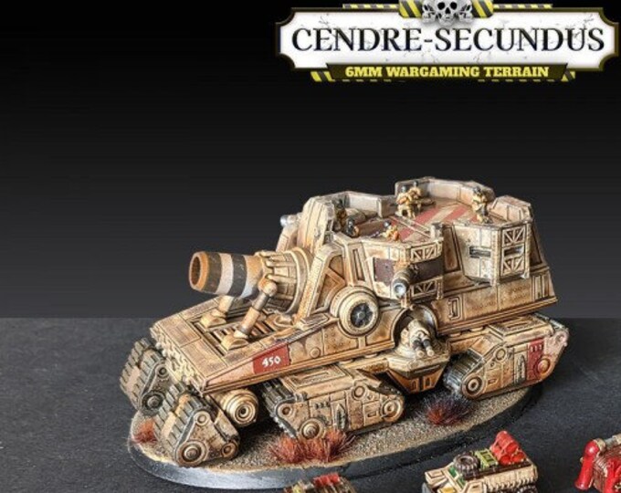 Bishok Cendre Warmaster Tank Sci-fi 8mm Scale Model - Etsy