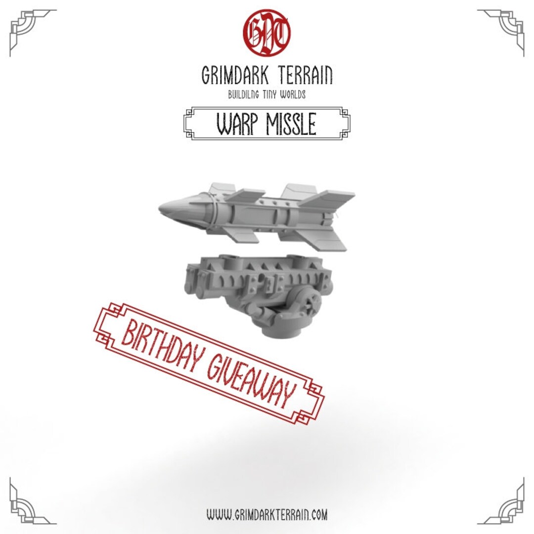 Grimdark Terrain - Missile Rack Sci-fi 8mm Modification Kit. - Etsy