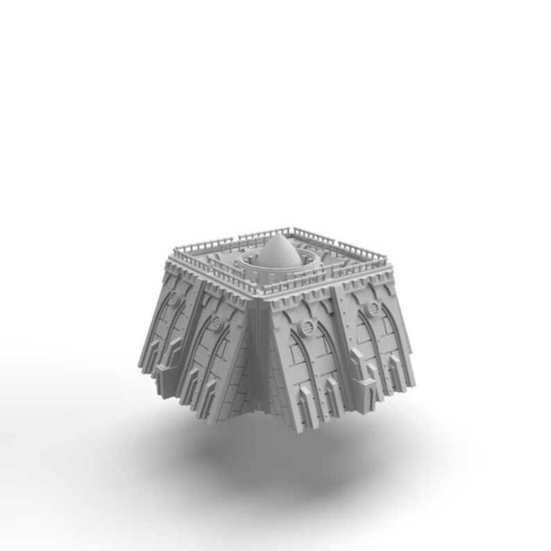 Grimdark Terrain Missile Silo Sci-fi 8mm Scale Model Terrain - Etsy