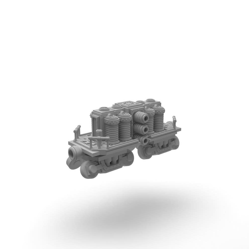 Grimdark Terrain Heresy Train Battery Wagon Sci-fi 8mm Scale - Etsy Canada