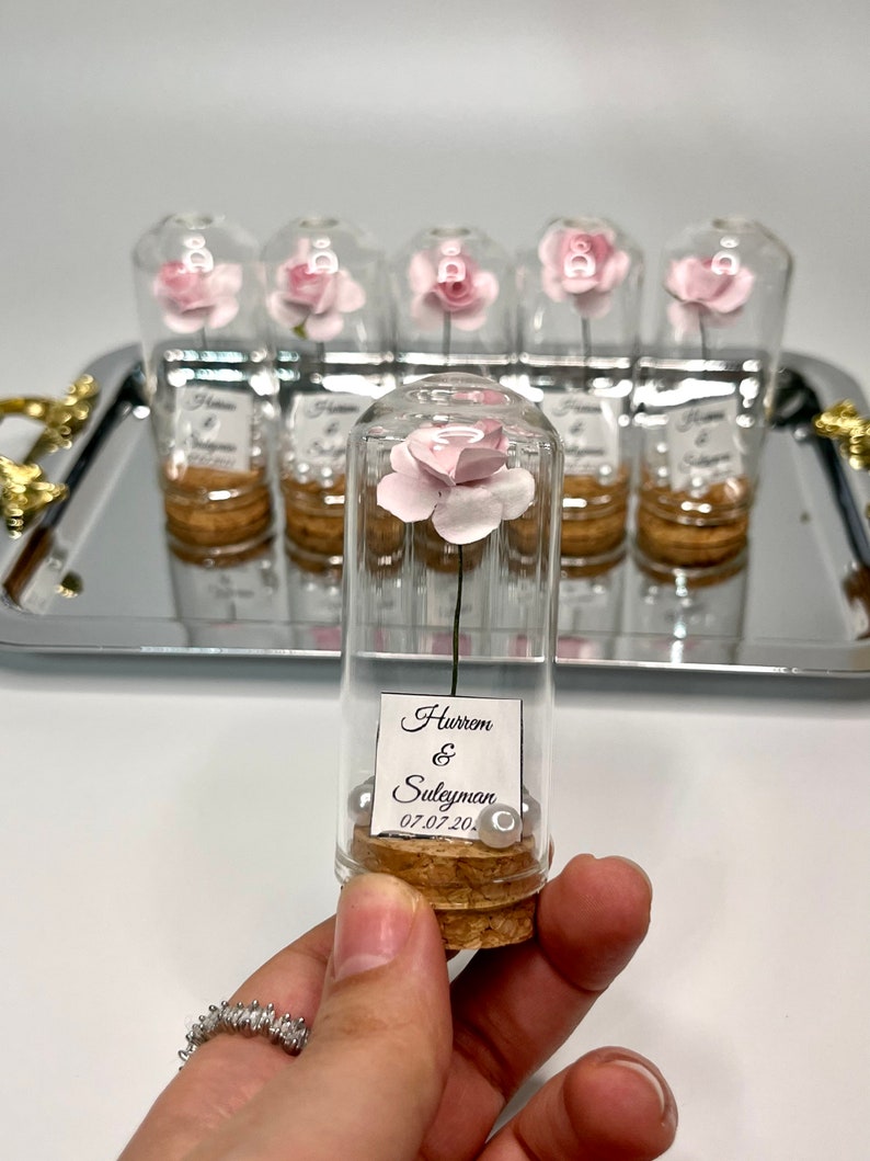 Wedding Favors for Guests Rose Dome Favors Beauty and the - Etsy