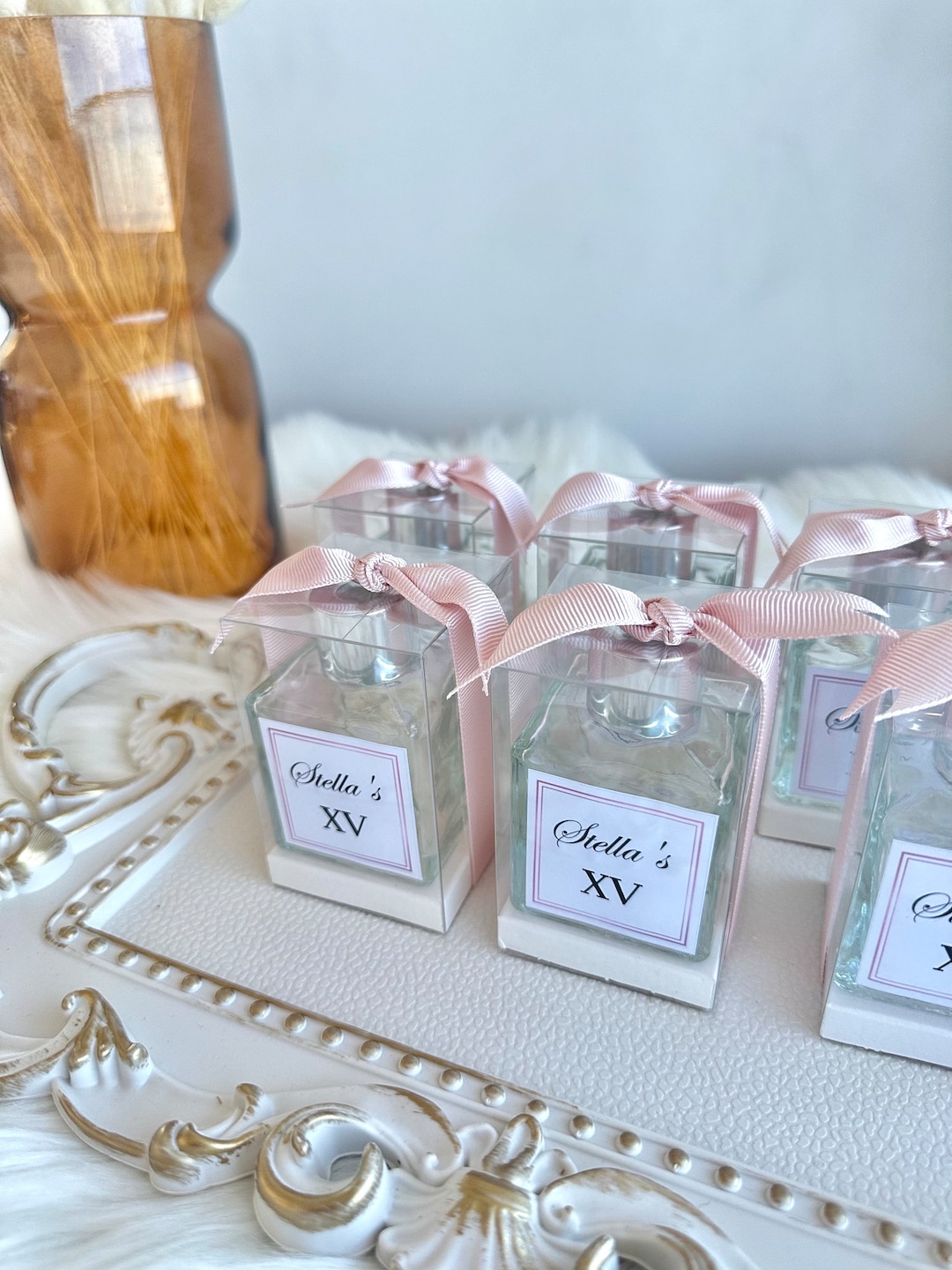 50PCS Bulk Wedding Favors, Empty Bottle Glass Reed Diffuser Favor, Room ...