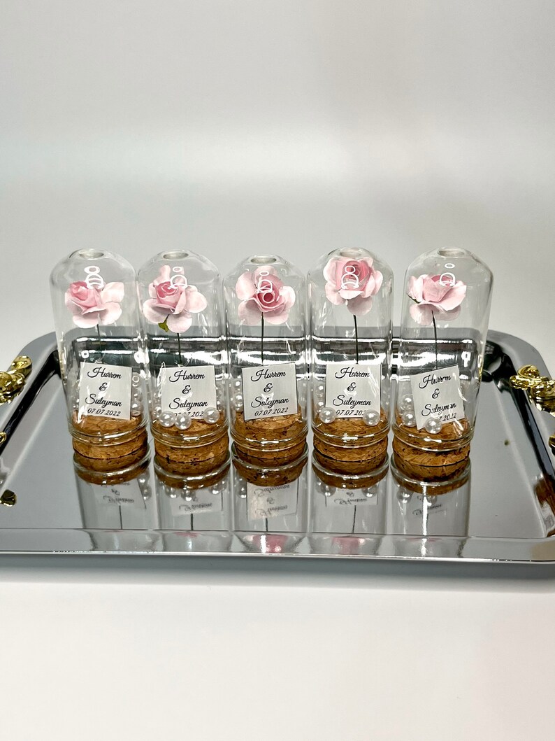 Wedding Favors for Guests Rose Dome Favors Beauty and the - Etsy