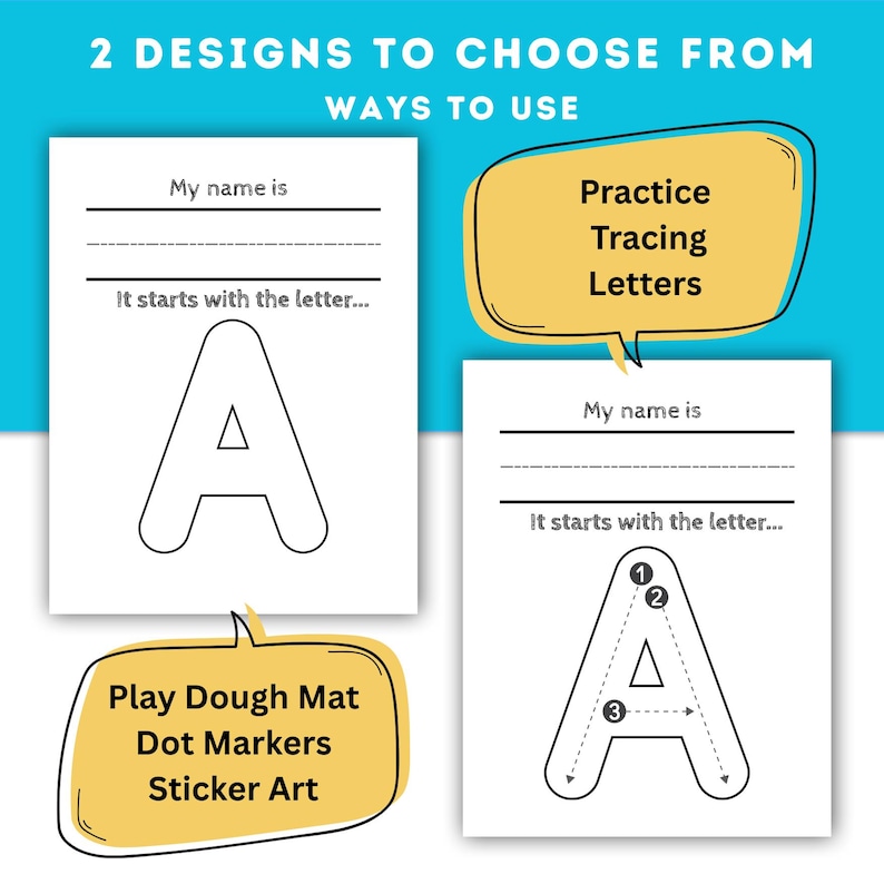 Alphabet Tracing Worksheets: Uppercase & Lowercase Handwriting (PDF ...