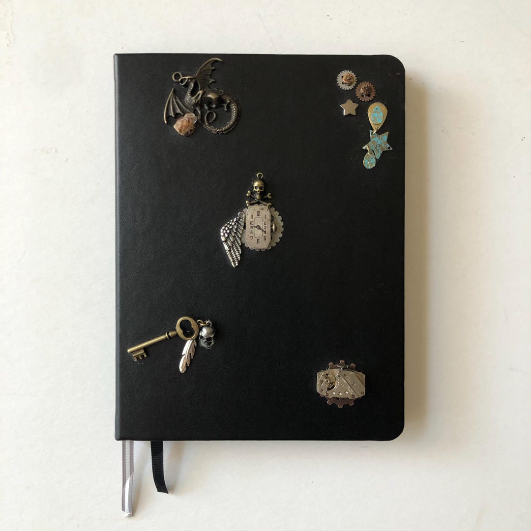 Artistic Steam Punk Themed Journal With Lined Paper. - Etsy