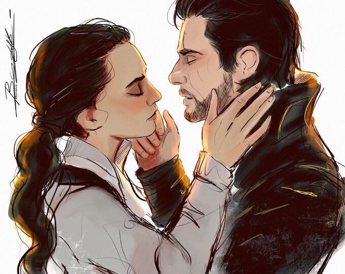 Darklina the Darkling and Alina Starkov Grishaverse Shadow and Bone ...