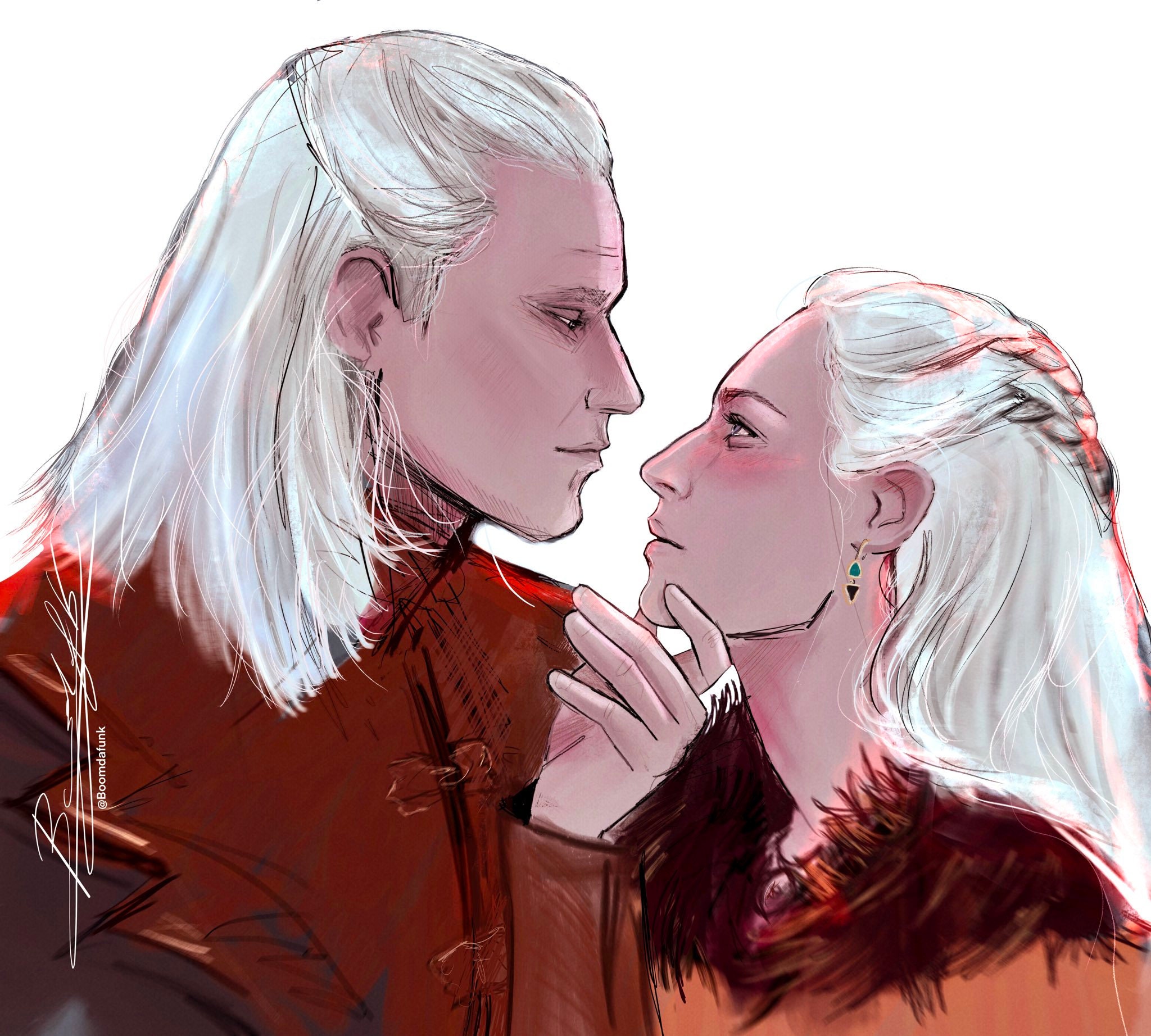 Daemon and Rhaenyra - Etsy
