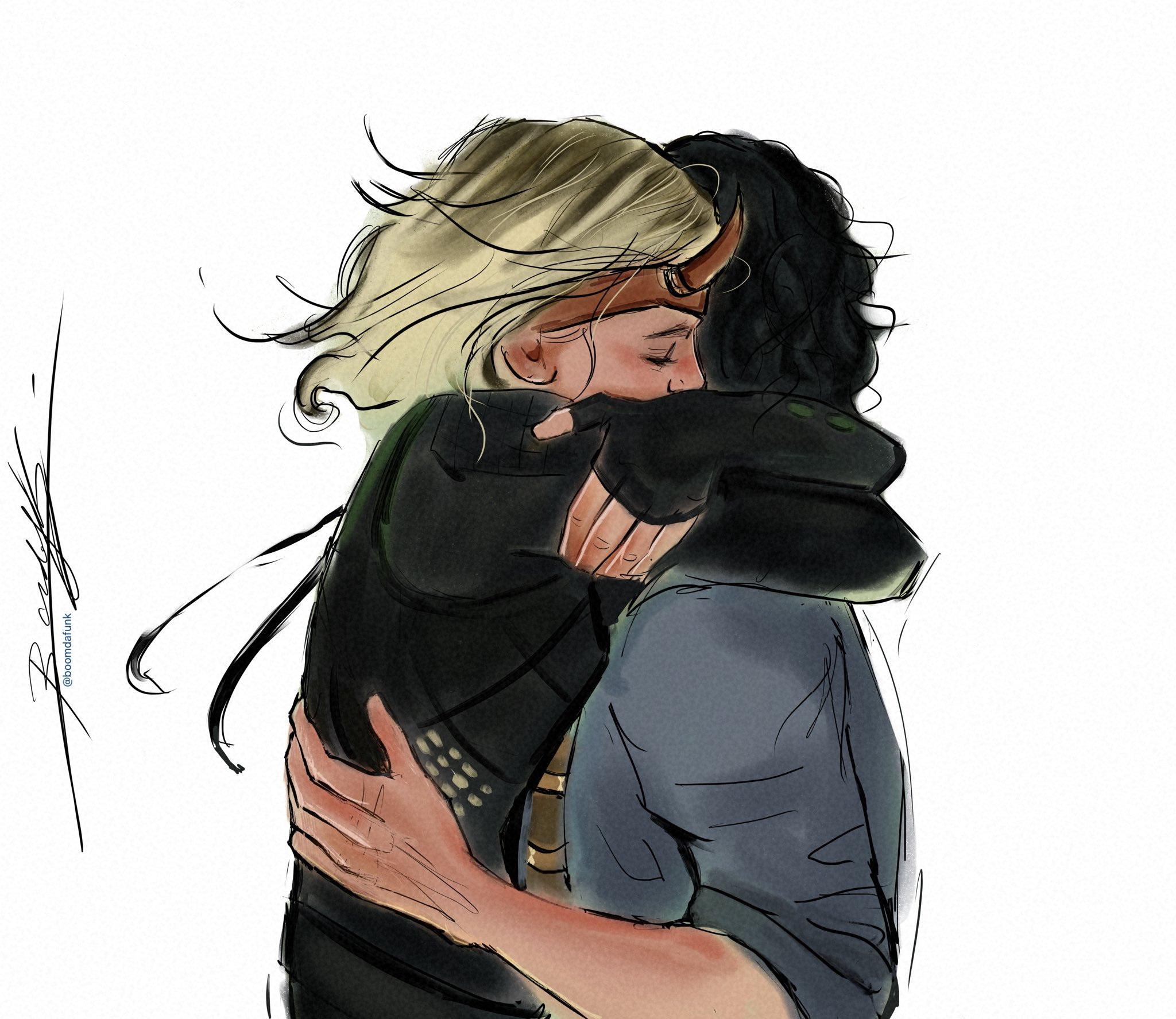 Bellamy And Clarke Fan Art