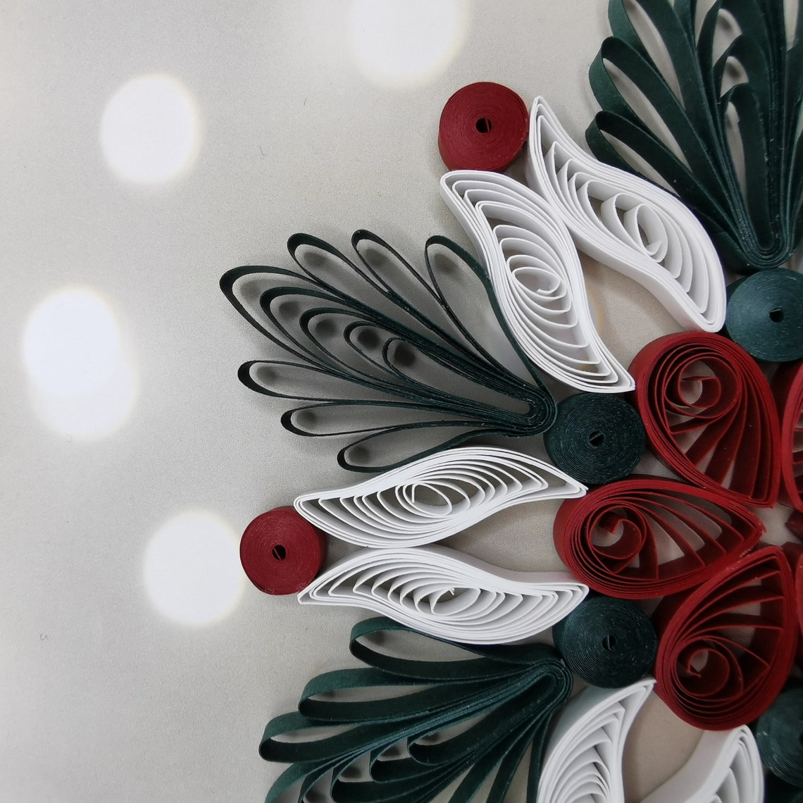 Quilled Snowflake, Paper Snowflake, Quilled Ornament, Snowflake ...
