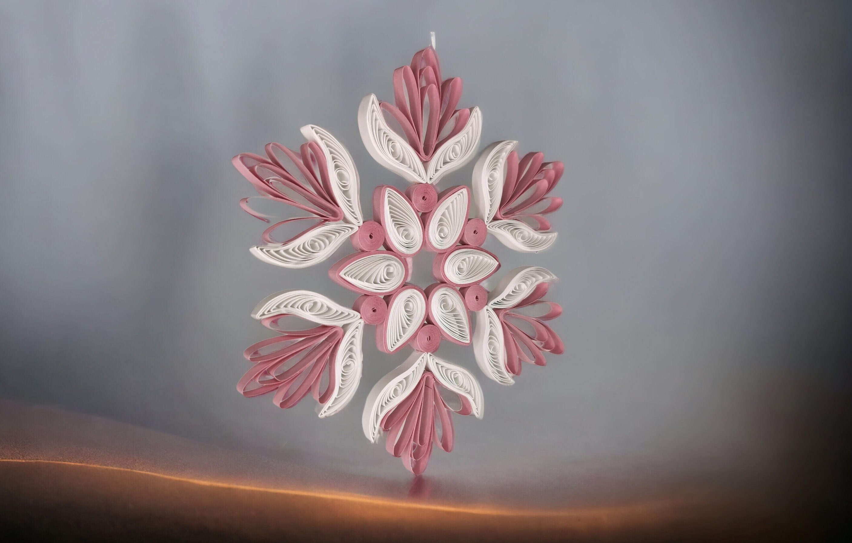 Quilled Snowflake Paper Snowflake Quilled Ornament - Etsy