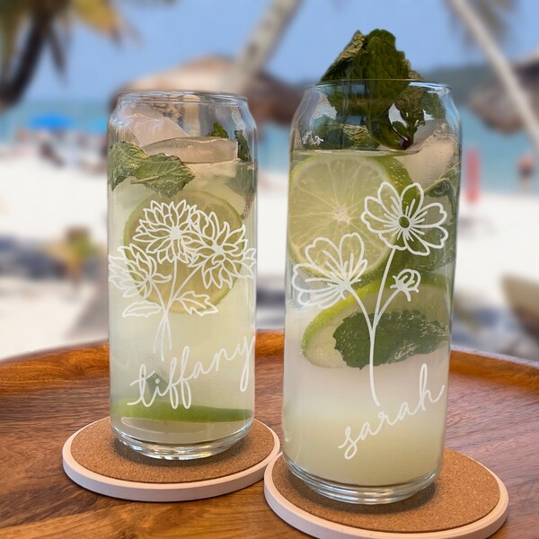 Custom Glassware - Etsy