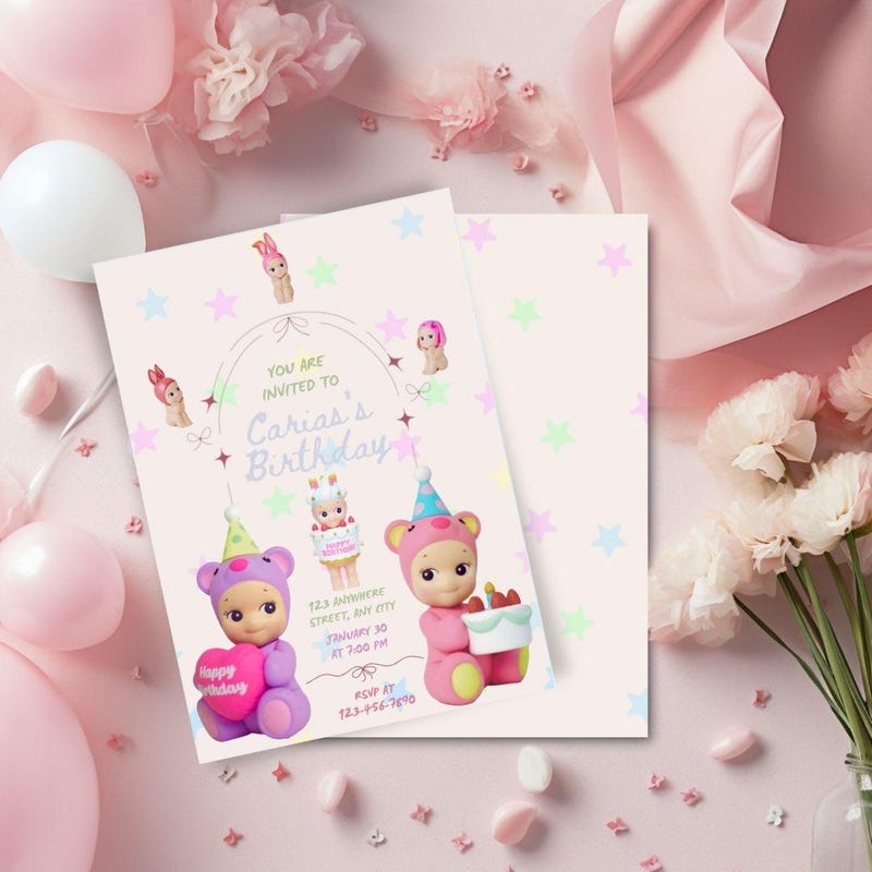 Sonny Angel Template - Etsy