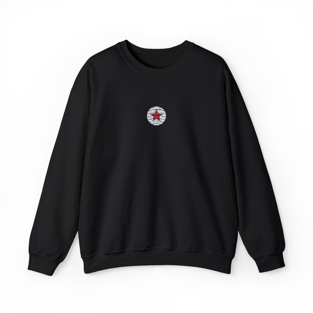 Bucky Barnes Winter Soldier Embroidery Sweatshirt - Marvel Fan Apparel ...