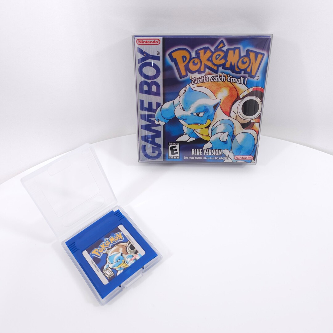 GAMEBOY / Pokemon Blue NEW W/ Box & Case - Etsy
