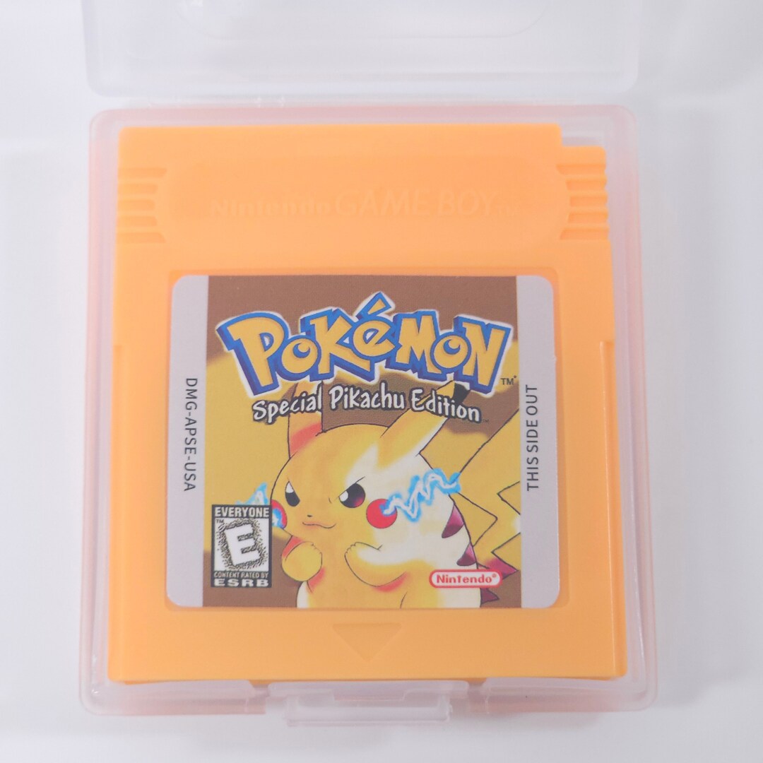 GAMEBOY / Pokemon Yellow NEW - Etsy