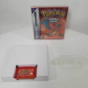 GAMEBOY Advance / Pokemon Firered NEW W/ Box & Case - Etsy