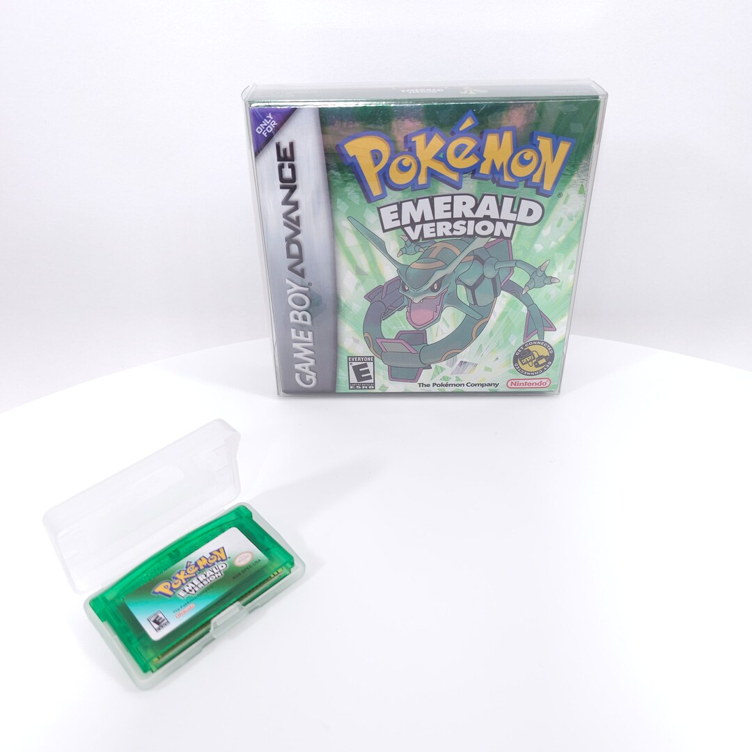 GAMEBOY Advance / Pokemon Emerald NEW W/ Box & Case - Etsy