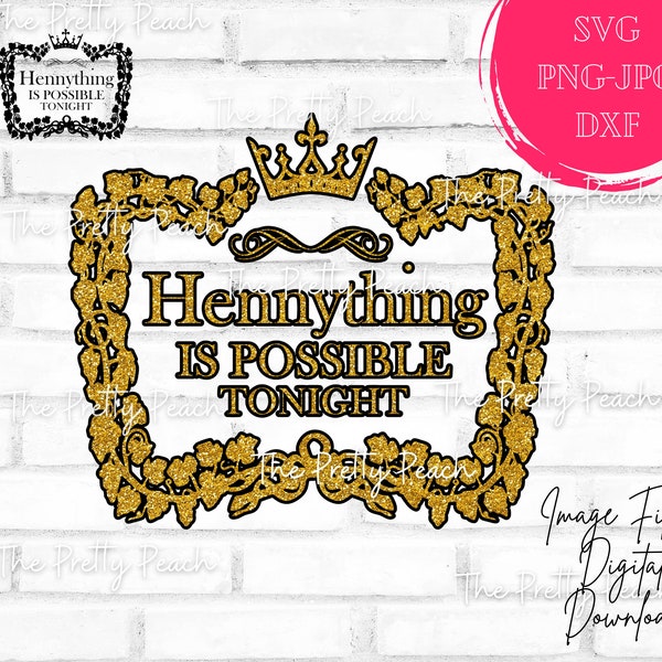 Hennessy Label - Etsy