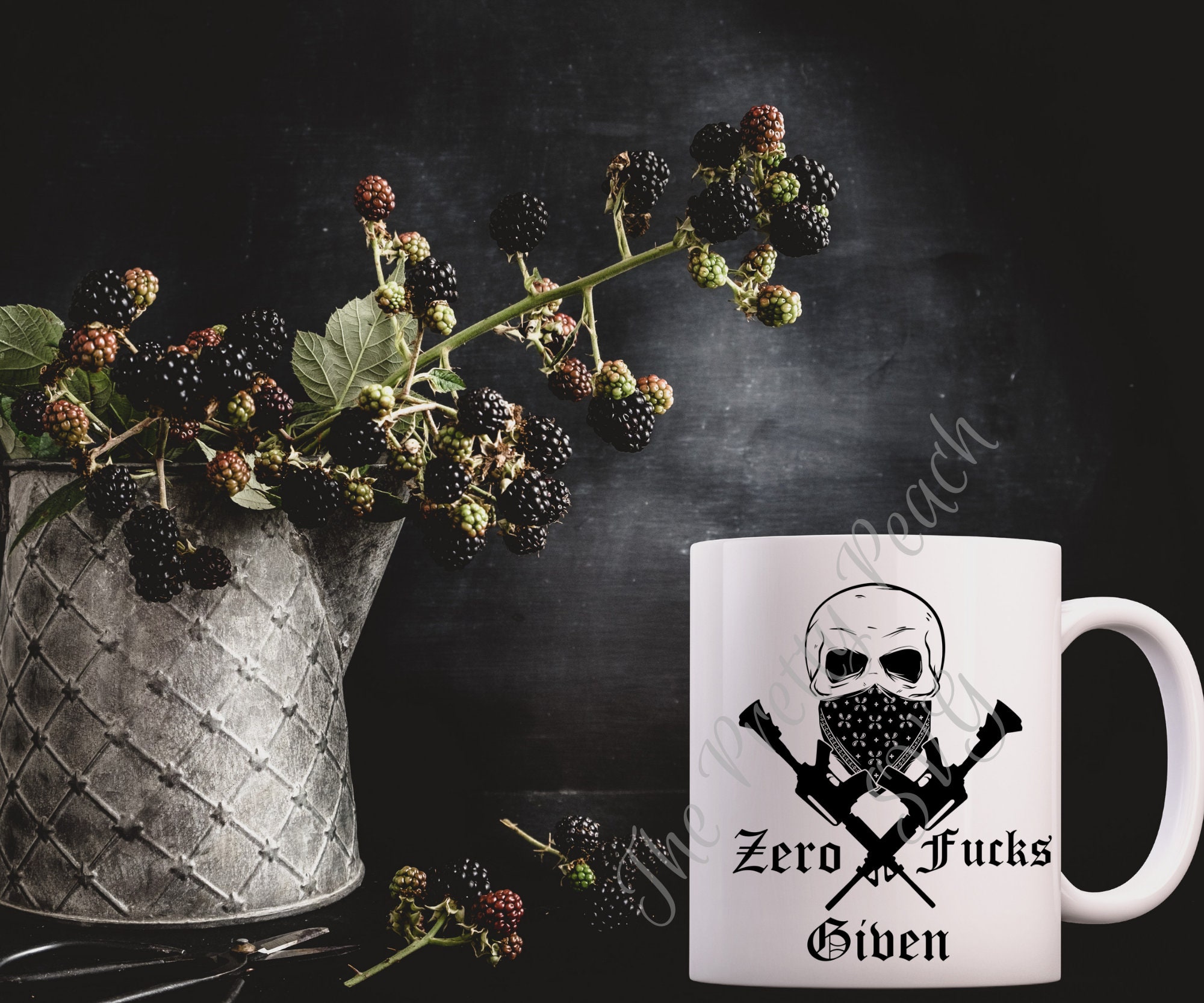 Zero Fucks Given Svg Bandana Skull Svg Skull With Gun Svg - Etsy