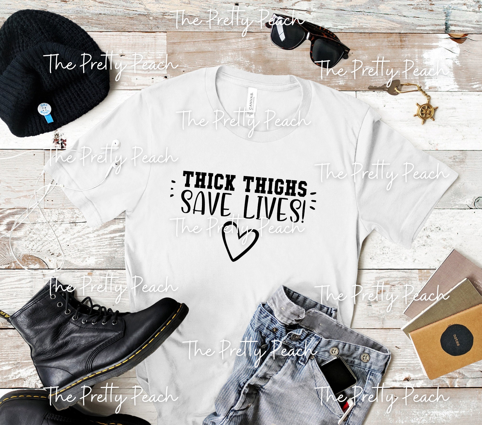 Thick Thighs Save Lives SVG Thick Thighs Svg Mom Life Svg | Etsy