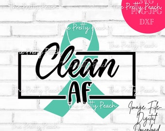 Addiction Recovery Ribbon Svg - Etsy