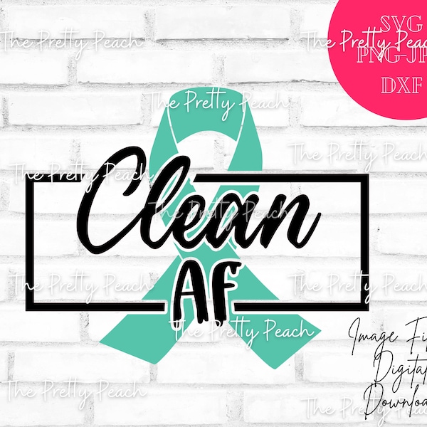 Addiction Recovery Ribbon Svg - Etsy