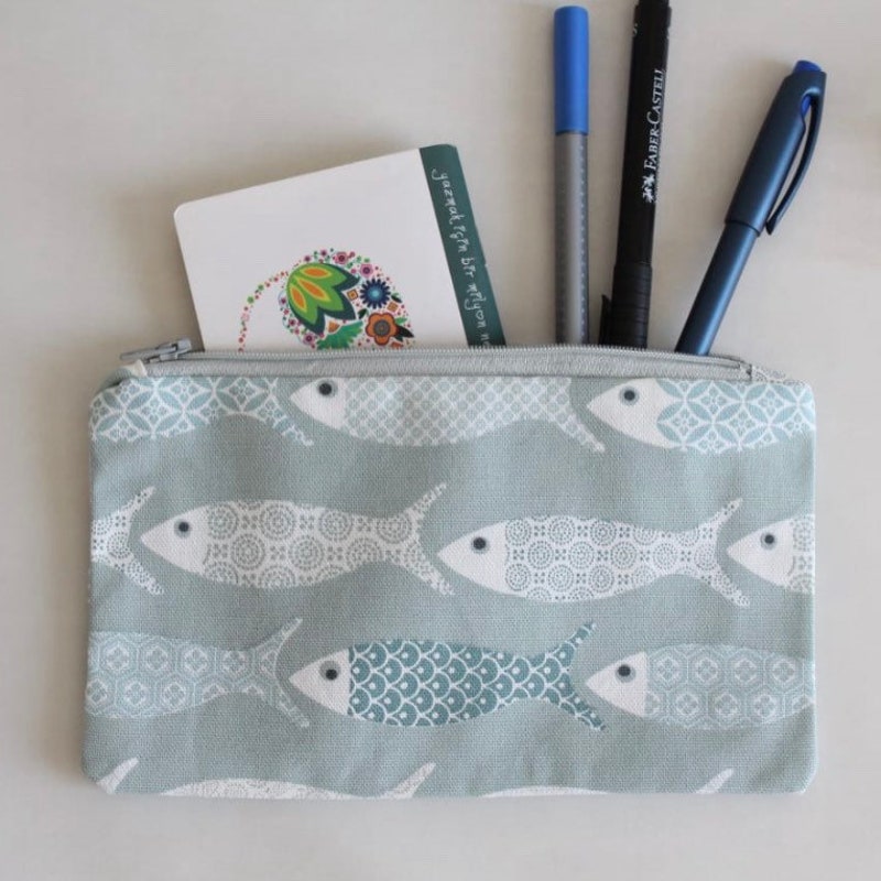Fish Pencil Case - Etsy