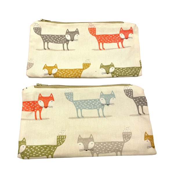 Fox Pencil Case - Etsy