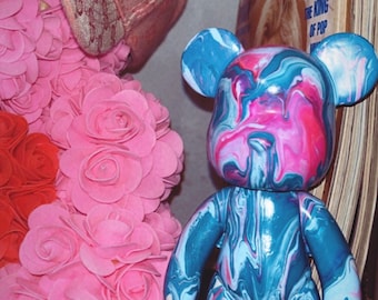 Paint Pour Bear - Etsy
