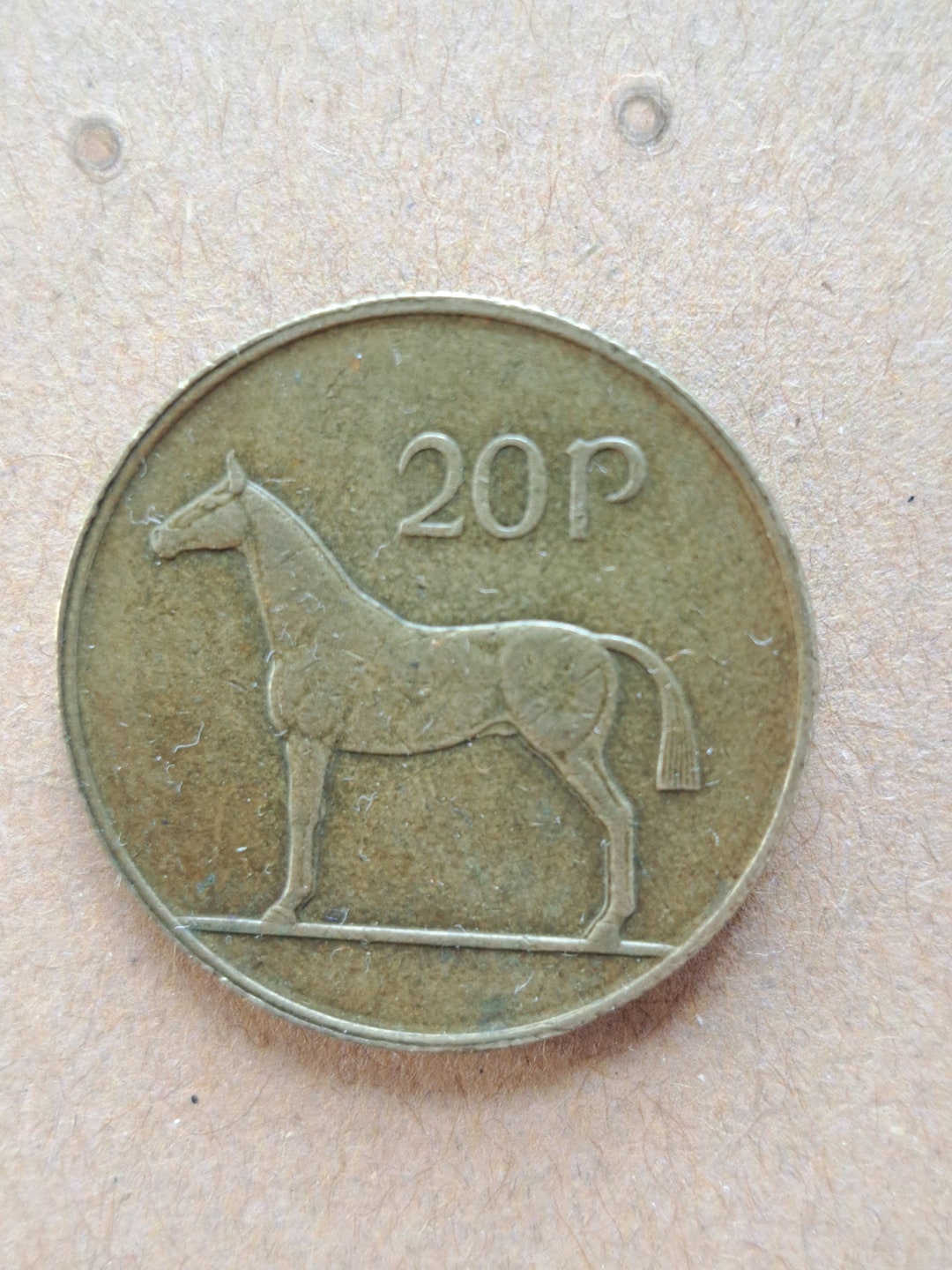 Irish Horse Coin Pin, Genuine Foreign Coins Brooch Lapel Pin From ...