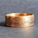 22k Gold Mexican Diez Pesos Coin Ring: Vintage Eagle Wedding Band - Etsy