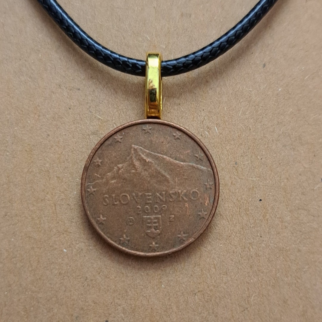 European Slovenia Mountain Necklace Made With Genuine Slovenian Foreign ...