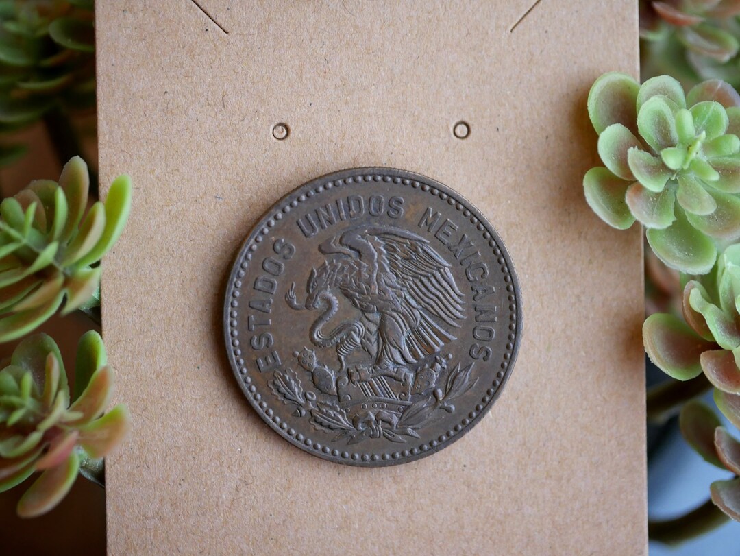 Mexican Eagle Pin, Mexico Coin Pin, Foreign Coin Pin, Latino Pins ...