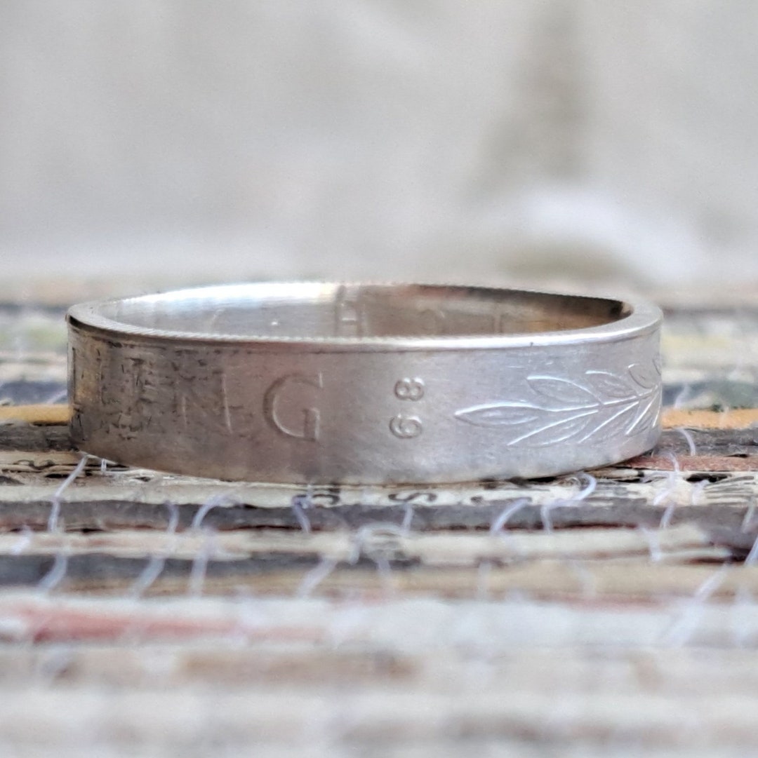 SILVER Austria Coin Ring Made With Genuine Silver Vintage Austrian ...