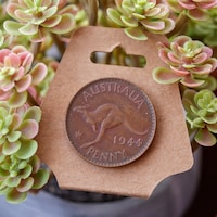Vintage Wood Kangaroo Pin - Etsy