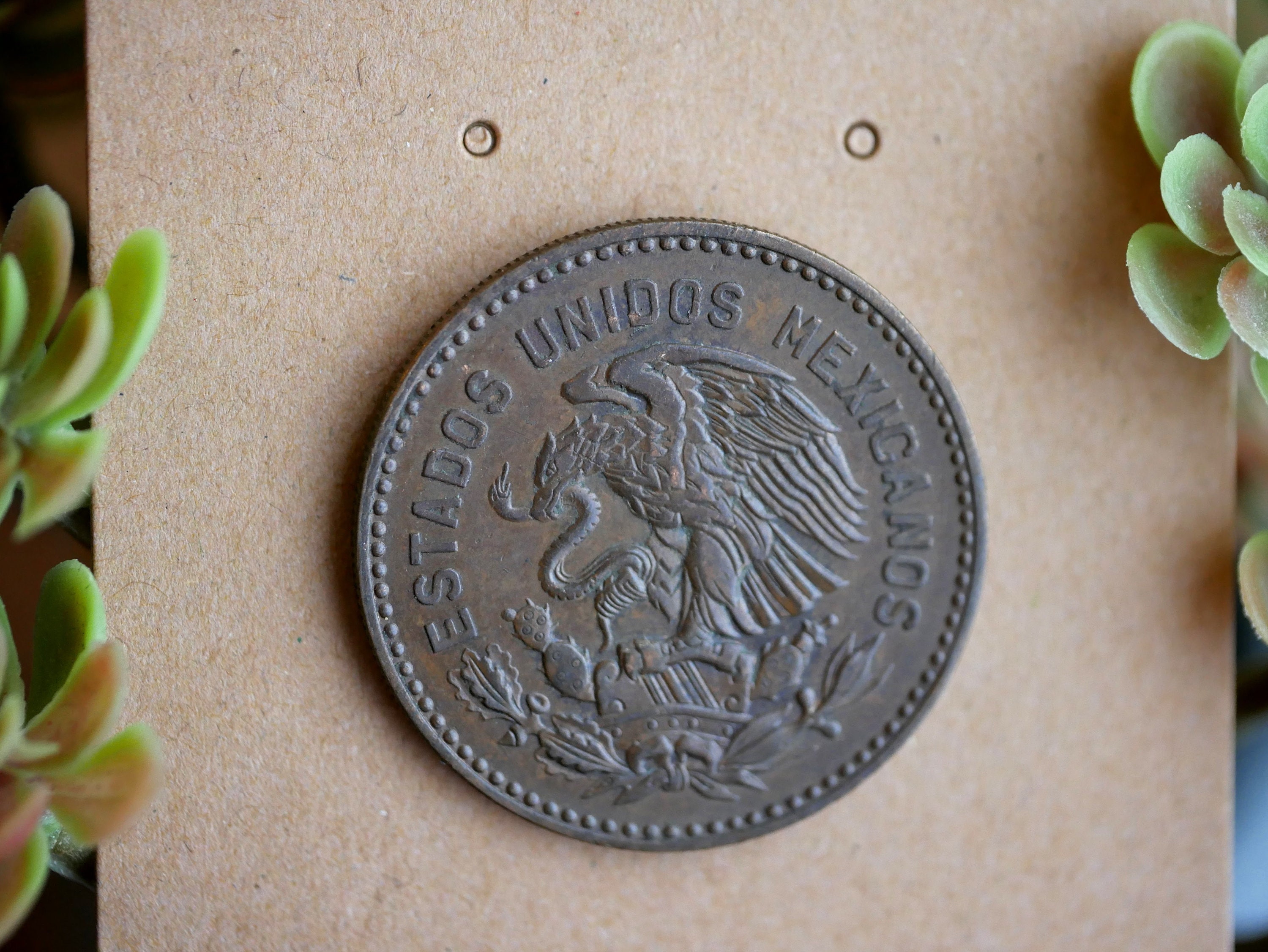 Mexican Eagle Pin Mexico Coin Pin Foreign Coin Pin Latino - Etsy