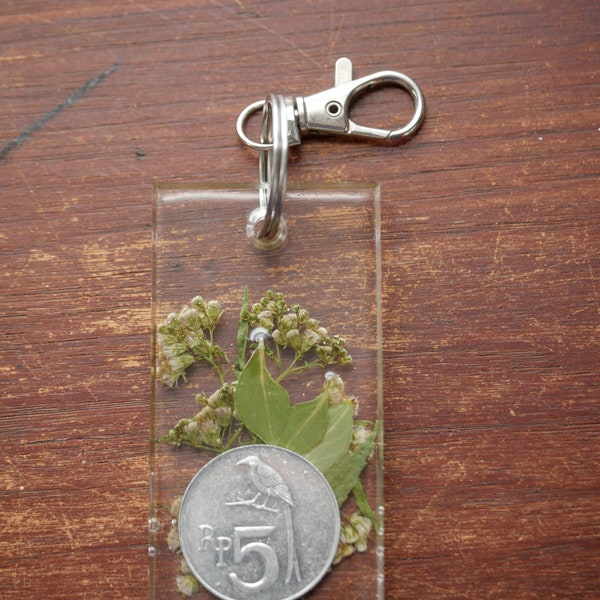 Resin Rupee Keychain - Etsy