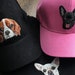 Dog Dad Baseball Hat With Dog Face Portrait| Custom Embroidery Pet ...